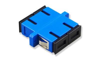 중국 싱글 모드 SC APC 플랜지리스 광섬유 케이블 어댑터 판매용