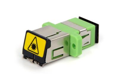 China Metal Housing Flange UPC APC SC Auto Shutter Adaptor for sale
