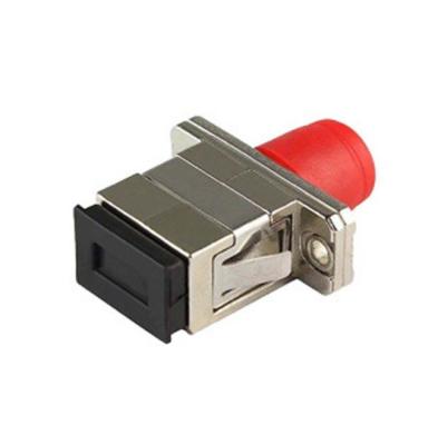 China Adaptador de fibra de fibra de zinc de aleación híbrida femenina simple Fc a Sc en venta