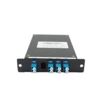 China Simplex LC Multiplexer Mux 1X6 WDM CWDM DWDM Module for sale