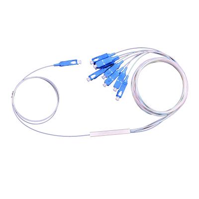 China 900um Steel Tube Type 1X64 Plc Optical Cable Splitter for sale