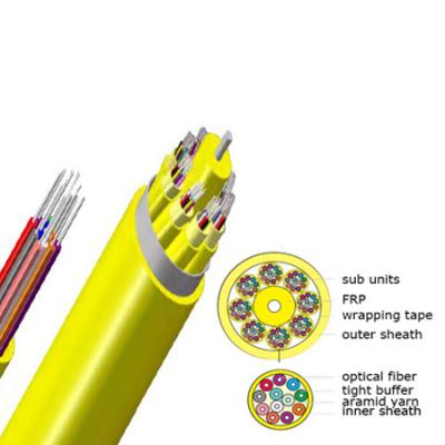 중국 단일 모드 144 코어 OM3 OM4 OS1 OS2 광케이블 와이어 판매용