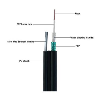 중국 OS1 OS2 자립형 GYXTC8S 광섬유 케이블 판매용