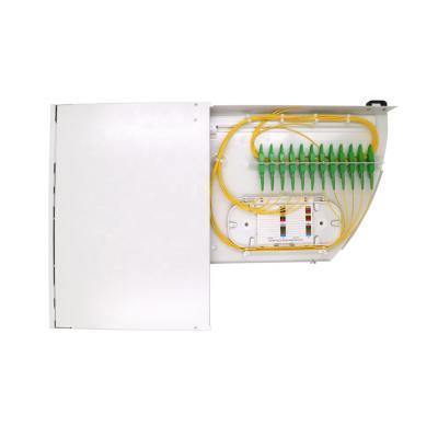 China Rotary Fiber Optic 24 Port SC APC Rack Mount Patch Panels for sale