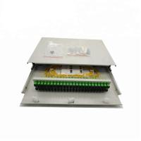 China 2U 3U SC 48 Port Fiber Optic Patch Panel Rack Mount for sale
