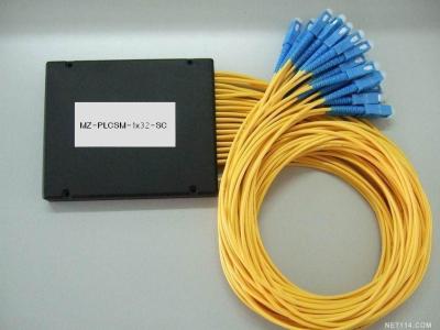 Cina 1 × 32 PLC fibra ottica Splitterr, SC / connettore PC, 3.0 mm per cavo fibra a casa in vendita
