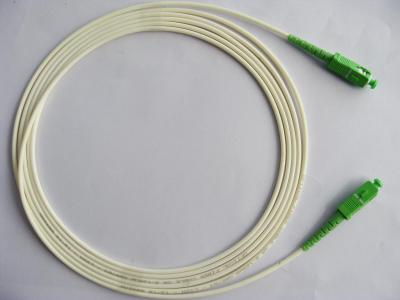 China SC / APC único modo, G657B3 fibra, LSZH, cabo fibra óptica à venda