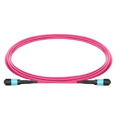 中国 3.0mm/3.6mmの直径OM4 12はMpoのパッチ・コードの芯を取る 販売のため