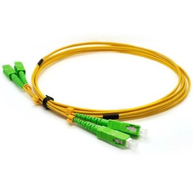 Cina Il MP collega il cavo in duplex a fibra ottica della toppa, cavo del PVC del connettore APC/dello Sc in vendita