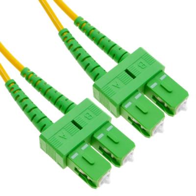 Cina Il MP collega il cavo in duplex a fibra ottica della toppa, cavo del PVC del connettore APC/dello Sc in vendita