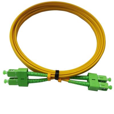 Cina Il MP collega il cavo in duplex a fibra ottica della toppa, cavo del PVC del connettore APC/dello Sc in vendita
