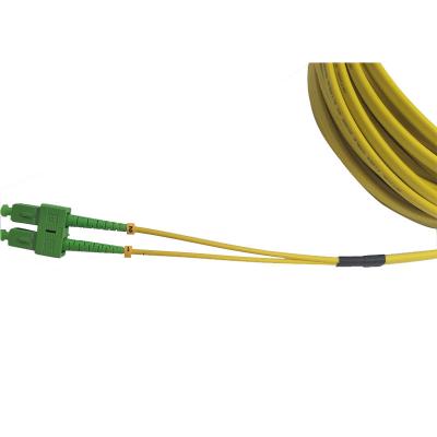 Cina Il MP collega il cavo in duplex a fibra ottica della toppa, cavo del PVC del connettore APC/dello Sc in vendita