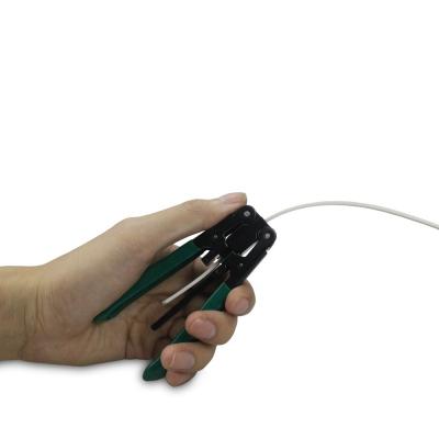 China Ajuste pre o espadelador liso ergonômico do cabo de fibra ótica de FTTH à venda