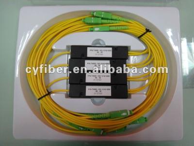 중국 1×3 광섬유 쪼개는 도구 (아BS 패킹을 쌉니다) SC/APC는 연결관 3.0mm 케이블 판매용