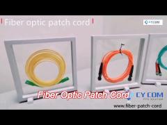 duplex 3.0mm sc/upc to lc/upc hybrid fiber optic patch cord orange