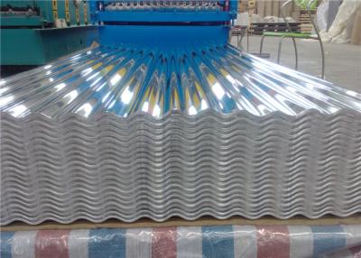China 29 Gauge Aluminum Corrugated Roof Panels / Roofing Sheet Easy Installation for sale