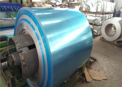 China Polished 0 . 5mm Aluminum alloy coil 3003 H14  /  H24 with PVC one side for sale