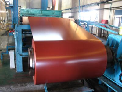 China Extruded 6063 Aluminum Coil PE PVDF Colored Roller Coated Thickness 0.5 - 3.0mm for sale