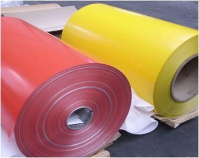China 0 . 5-1.5mm thickness RAL Color Coated Aluminum Coil with PE/PVDF applications for sale