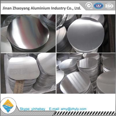 China Packing / Refrigeration Industries Aluminum Discs Thickness 0.55mm - 5.50mm for sale