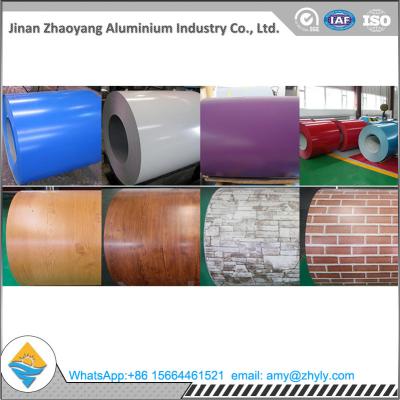 China 1060 Aluminum Alloy 0.5mm Aluminum Coil With RAL Color 0.2 - 3mm Thickness for sale