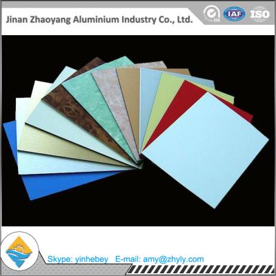 China AA3003 1.0mm 1.2mm 1.5mm Aluminium Alloy Sheet PE Pre Painted For Roofing Panel for sale