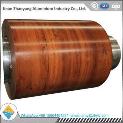 China 0.9mm 1.1mm Floor Prepainted Aluminium Coil 1100 Aluminum Alloy Weathering Resistant for sale