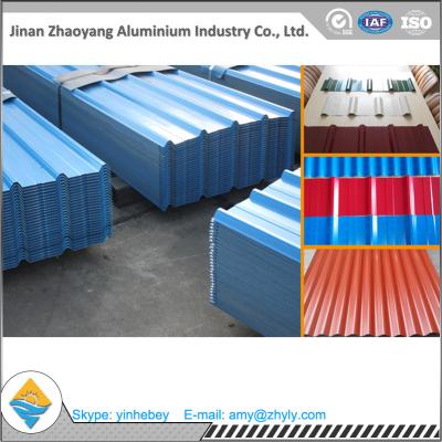 China 1050 1060 1070 1100 Roofing Corrugated Aluminum Sheet for sale
