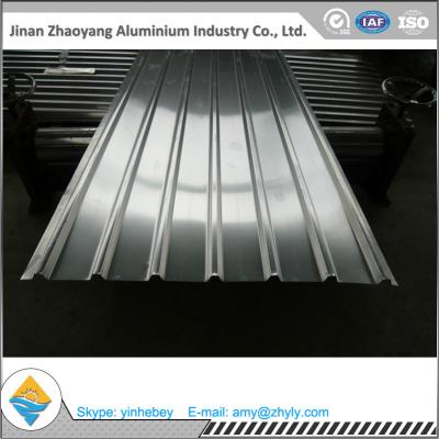 China 1.5mm Width 750mm Flat Corrugated Aluminum Sheet for sale