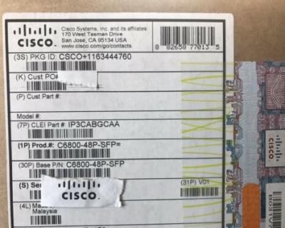 China Original new cisco Module C6800-48P-SFP= for sale