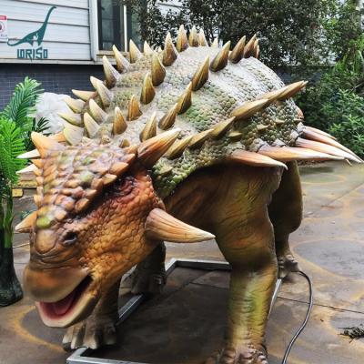 China Amusement Dinosaur Park Prehistoric Dino Vivid Moving Ankylosaurus for sale