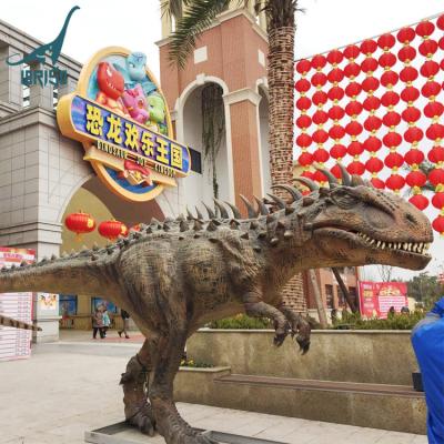 China Amusement park animatronic dinosaur model carcharodontosaurus for sale