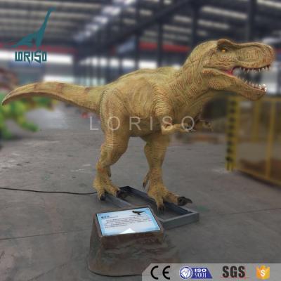 China Remote control life-size t-rex animatronic dinosaur park decoration for sale