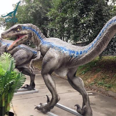 China How to make animatronic raptor dinosaur control realistic velociraptor for sale