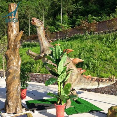 China Meet a animatronic wuerhosaurus dinosaur model in outdoor playground for sale