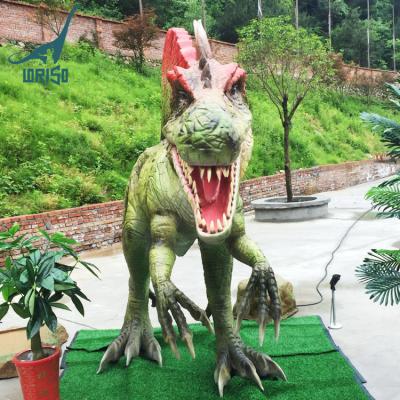 China Life Size Alive Animatronic Spinosaurus Dinosaur Statues for sale