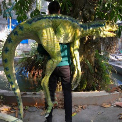 China Animatronic dinosaur costume puppet shoulder wear for sale