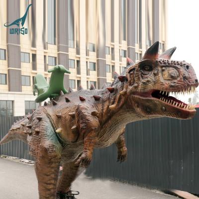 China Children lovely backyard rides animatronic dinos carnotaurus for sale