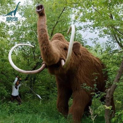 China Amusement Park decoration Animatronic Artificial Animals Mammuthus for sale