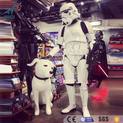 China Business Promotion Stormtrooper Robot Costume for adult for sale