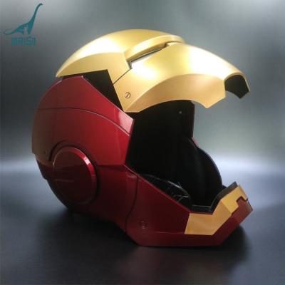 China New MK7 Remote Control Electrical Open LED Eye Iron Man Helmet for sale