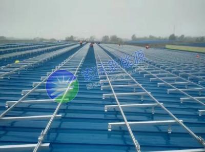 China Rail of  solar mounting system on Metal roof. Rail R1, Rail H40B, End Clamp 40 Kit Middle Clamp KitKlip Lok Clamp Kit, for sale