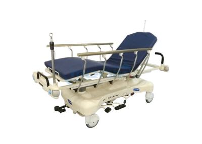 China Barella mortuaria regolabile del cadavere di altezza idraulica medica del carrello per l'ospedale for sale