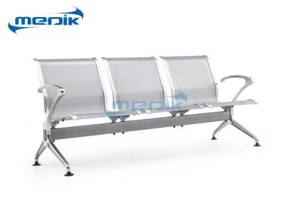 Cina Sedia aspettante medica del metallo di 3 Seater in vendita