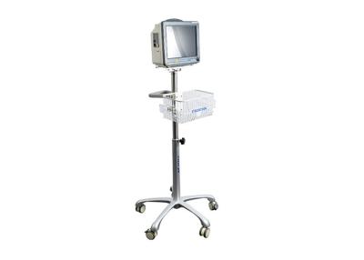 Cina Supporto cardiaco del monitor paziente della gamba della lega di alluminio 5 con il canestro in vendita