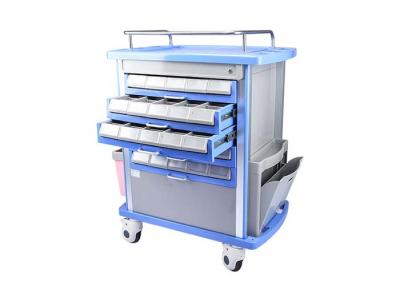Cina Carretto medico smontabile multifunzionale per medicina d'erogazione con interno diviso in vendita