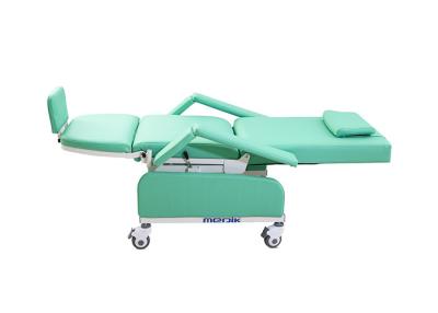 Cina Sedia medica mobile della raccolta del sangue con lo schienale regolabile e Legrest in vendita