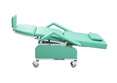 Cina Sedia medica mobile della raccolta del sangue con lo schienale regolabile e Legrest in vendita