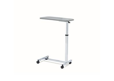 Cina Lato del letto regolabile mobile Tray Table Four Swiveling Castors dell'ospedale in vendita