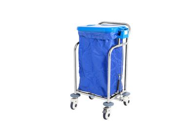 China Acciaio inossidabile di tela dello strumento chirurgico del carrello dell'ospedale di Mk S17 con una borsa for sale